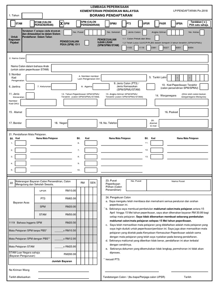 SPM | PDF