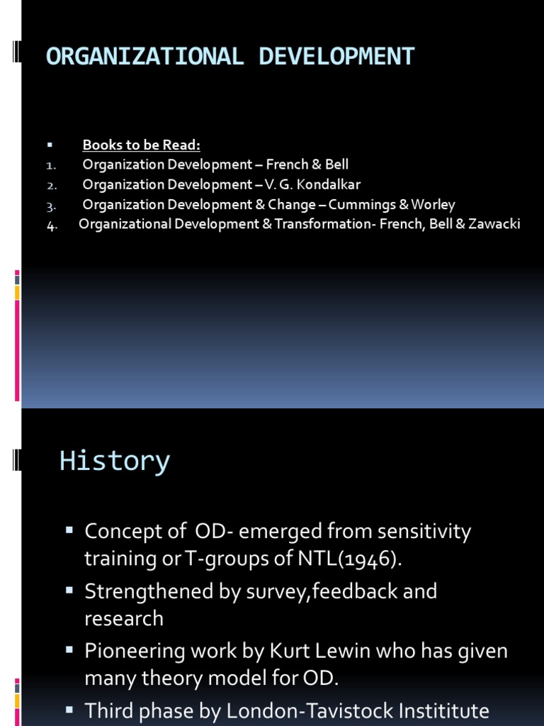 Organizational Development: Books To Be Read | PDF | Organization ...