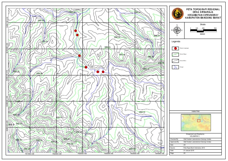 Peta Topo & Stasiun | PDF