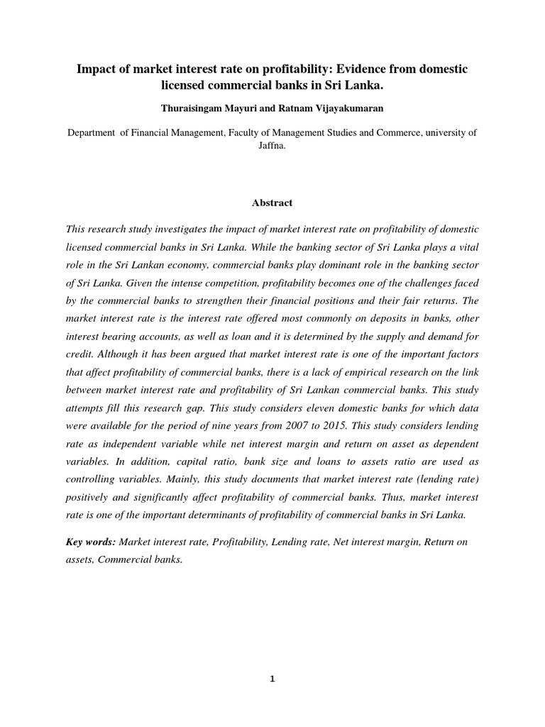 Interst Abstract Revised | PDF