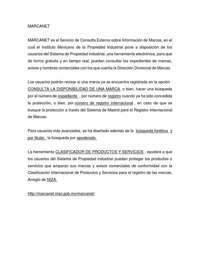 MARCANET | PDF | Alimentos