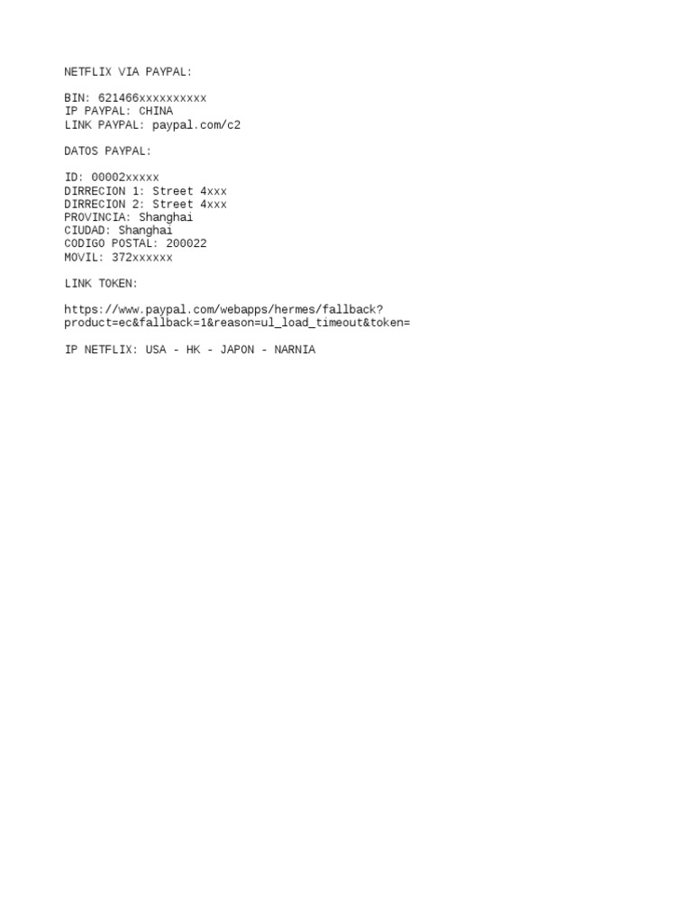 Netflix Token | PDF