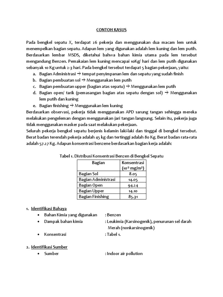 Arkl-Contoh Kasus | PDF | Kesehatan Holistik