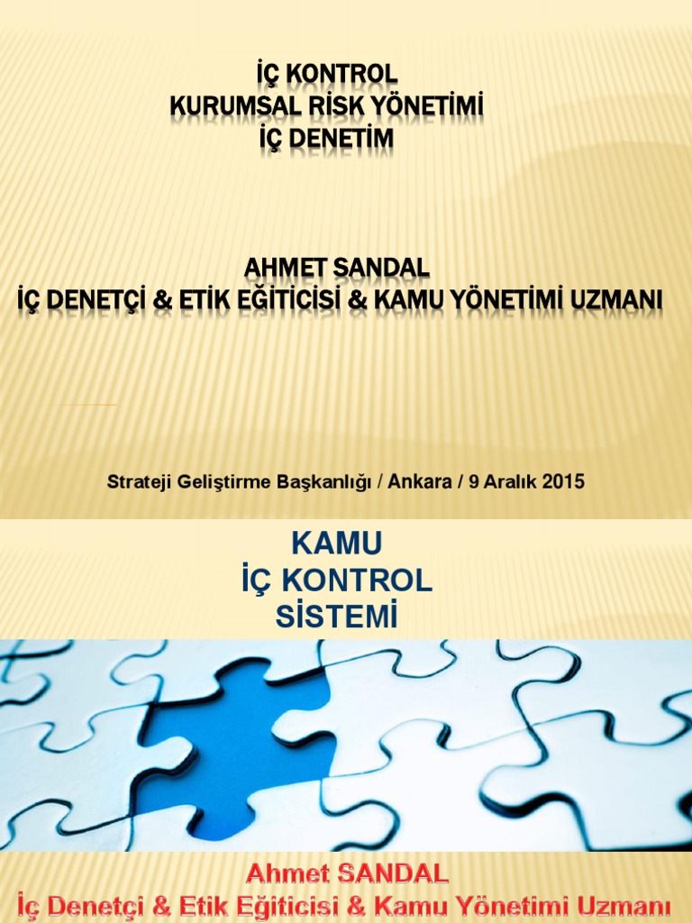 Kurumsal Risk Yonetimi | PDF