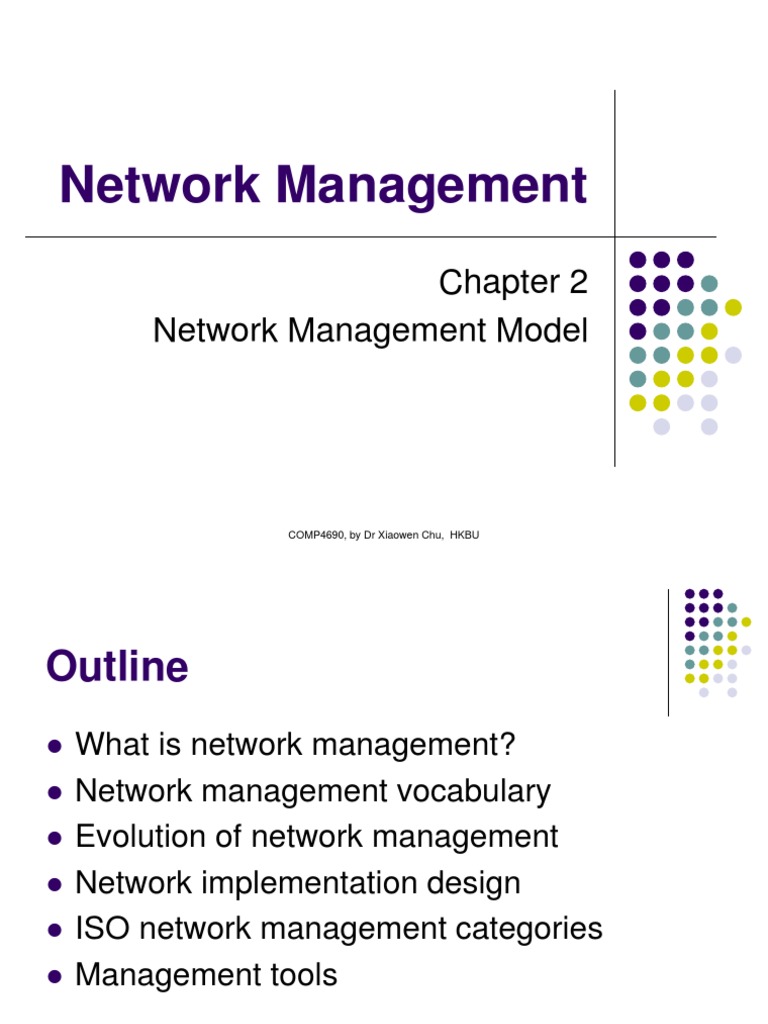 Network Management Model | PDF | Computer Network | Osi Model