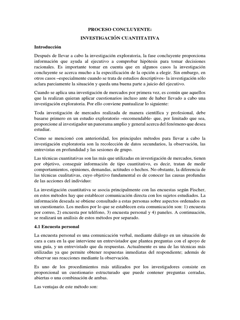 Proceso Concluyente | PDF | Muestreo (Estadísticas) | Aleatoriedad