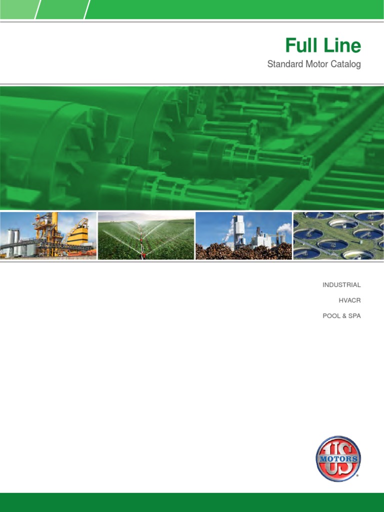 Nidec Us Motors Catalog PDF | PDF | Electric Motor | Power Inverter