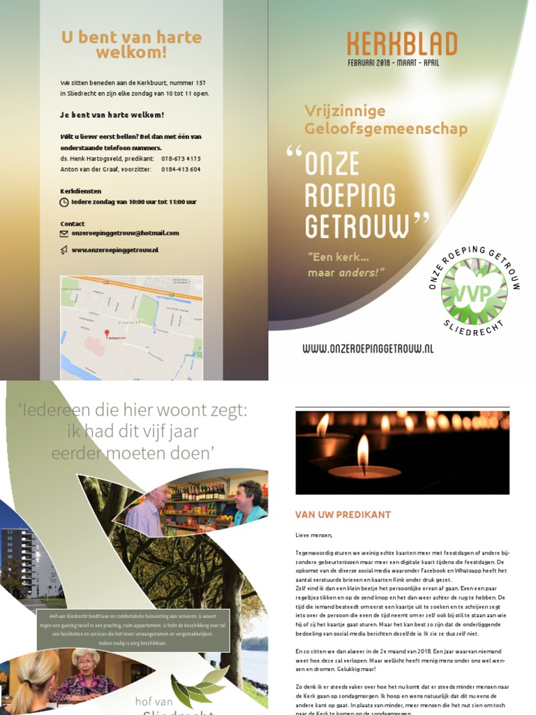 Kerkblad Voorjaar 2018 | PDF