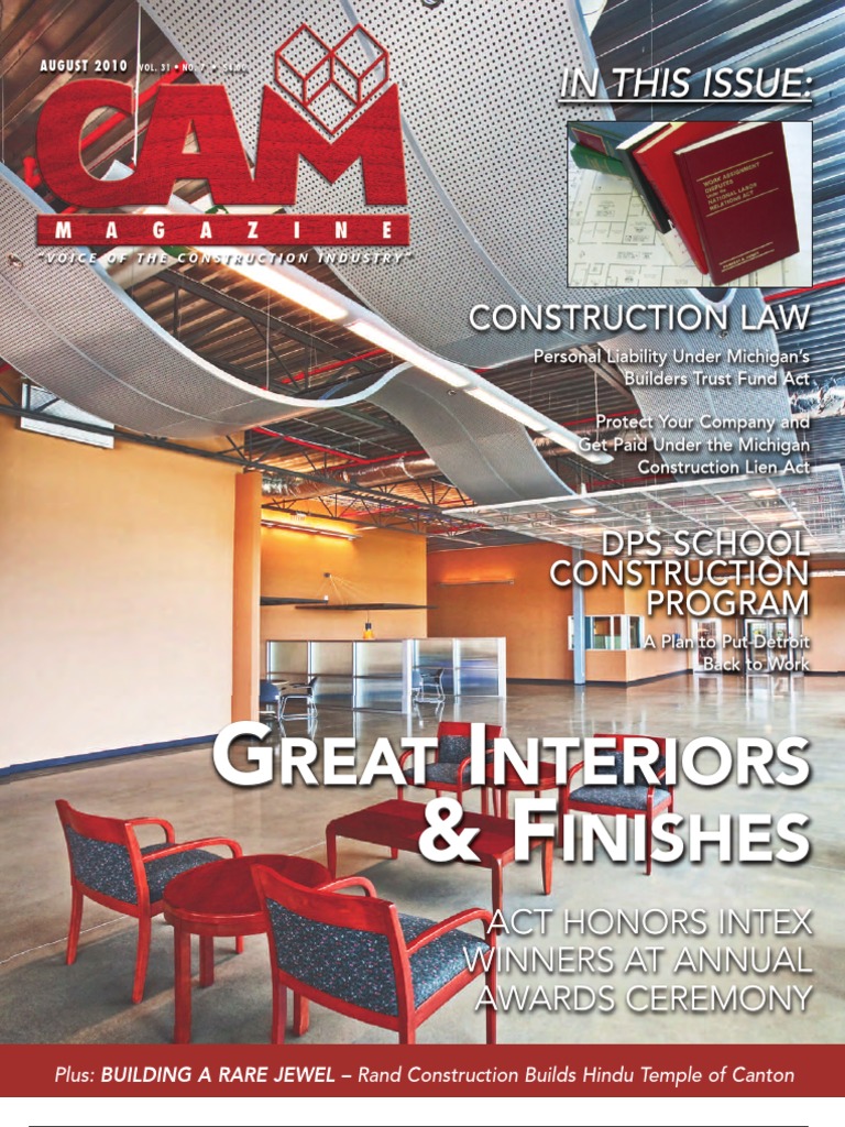 August 2010 CAM Magazine | PDF | Efficient Energy Use | United States ...
