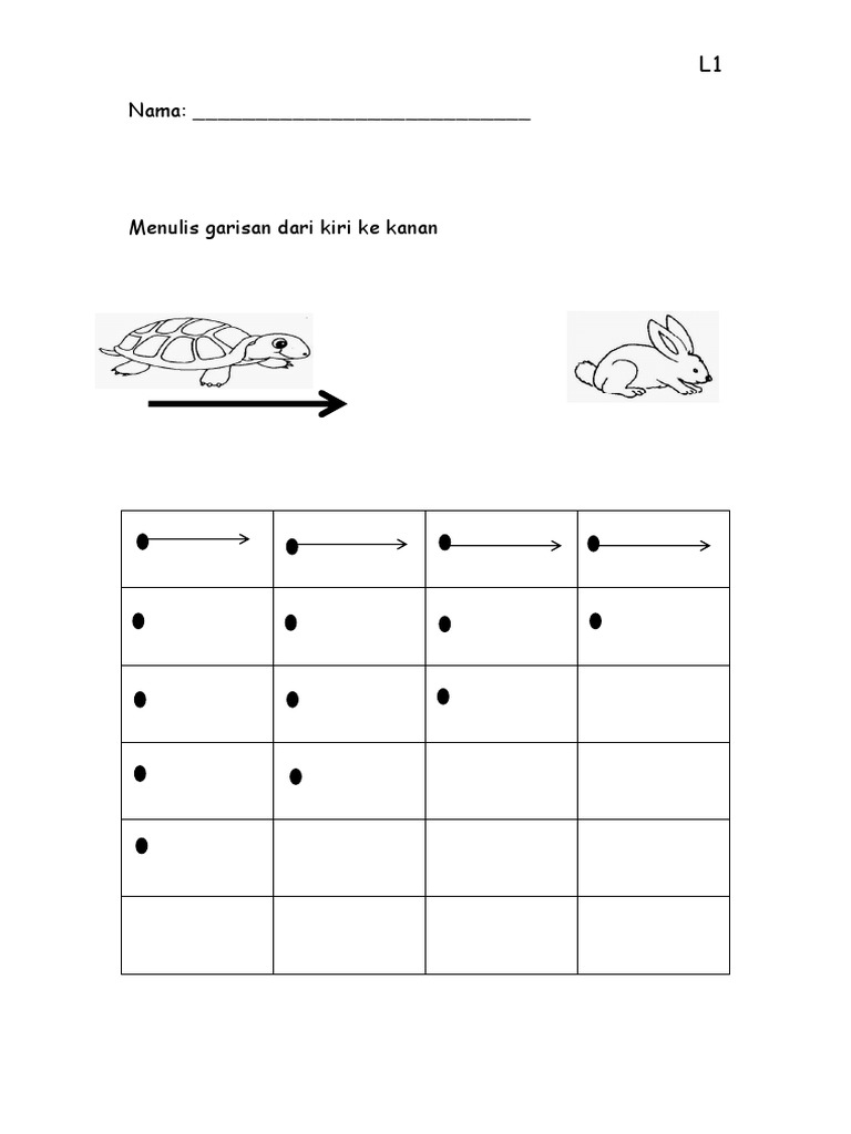 Membuat Garisan Lurus | PDF
