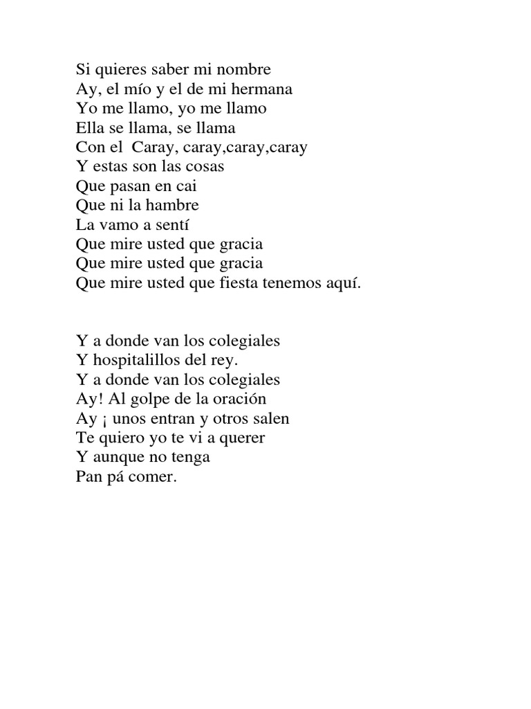 Si Quieres Saber Mi Nombre | PDF