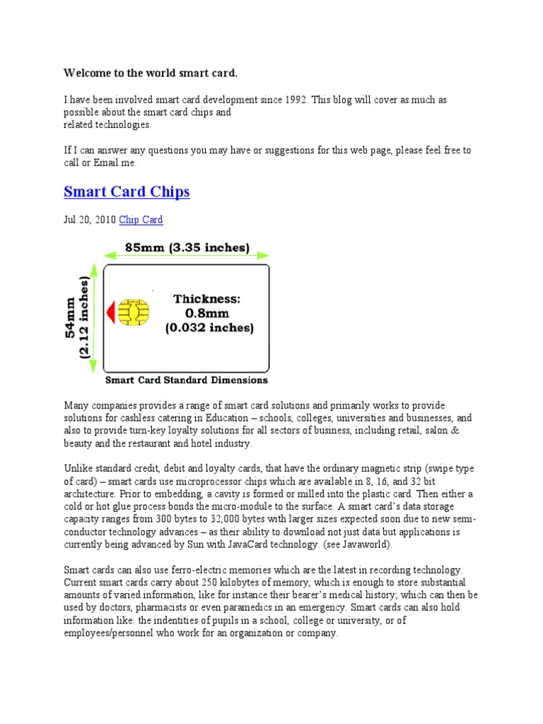 Smart Card | PDF | Smart Card | Computing