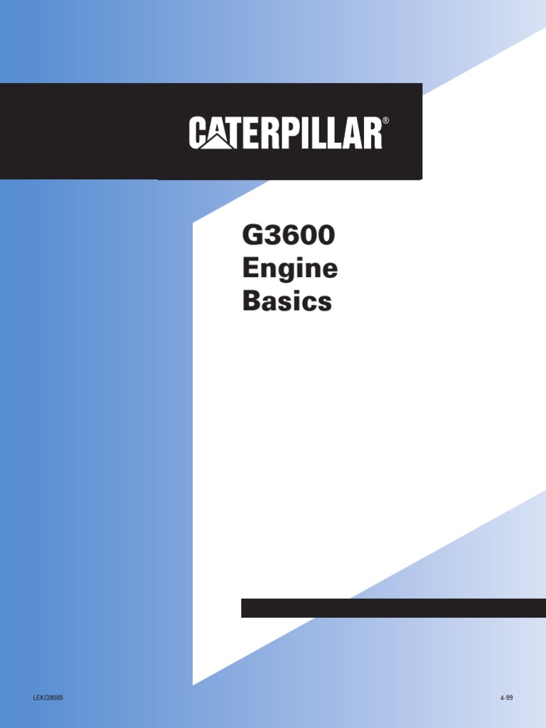 G3600 Engine Basics - Application & Installation Guide - Lekq9085 PDF | PDF | Internal ...