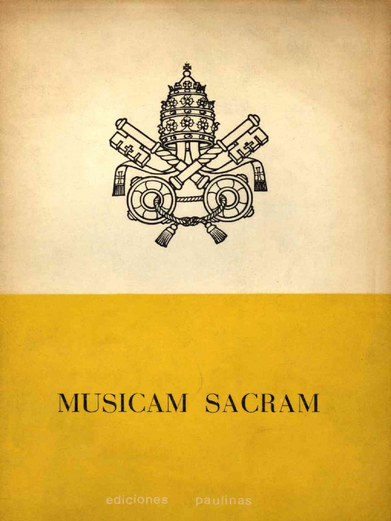 Musicam Sacram | Misa (Liturgia) | Culto y liturgia cristianos