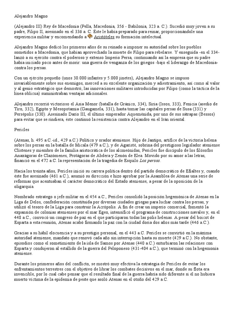 Alejandro Magno | PDF | Alejandro el Grande | Imperio aqueménida