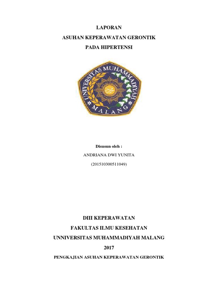 Contoh Laporan Gerontik | PDF