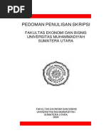 Pedoman Skripsi FE Unsoed | PDF