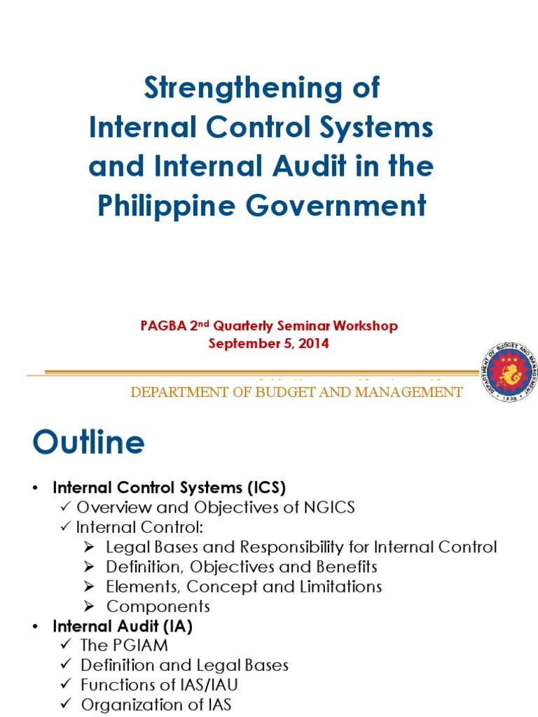 Strengthening Internal Control Systems | PDF | Internal Control ...
