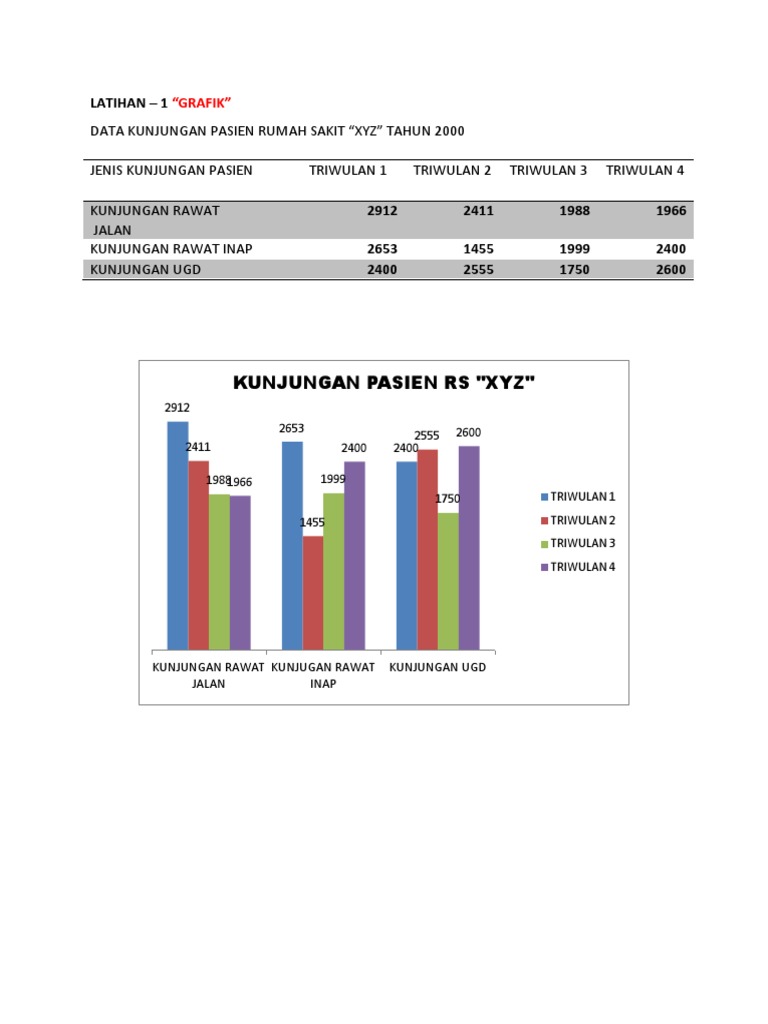 Data Kunjungan Pasien Rumah Sakit | PDF