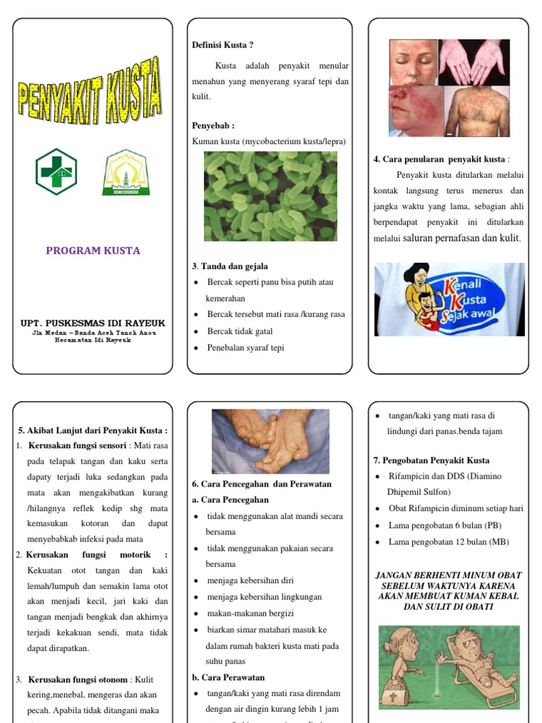Informasi Kusta untuk Masyarakat | PDF