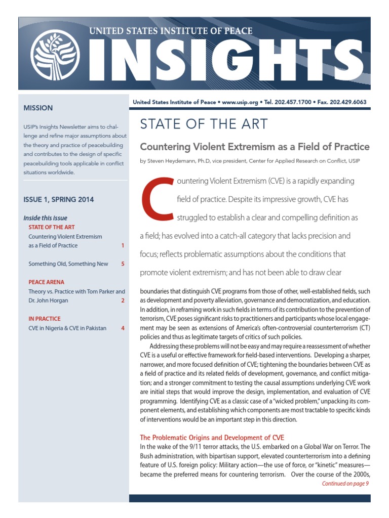 Insights Spring 2014 PDF | PDF | Counter Terrorism | Extremism