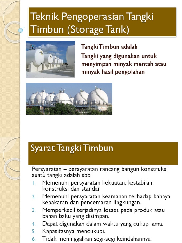 Storage Tank | PDF