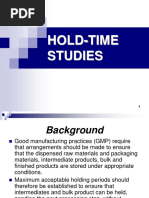 Hold Time Study Sample Protocol PDF | PDF | Tablet (Pharmacy) | Chemistry