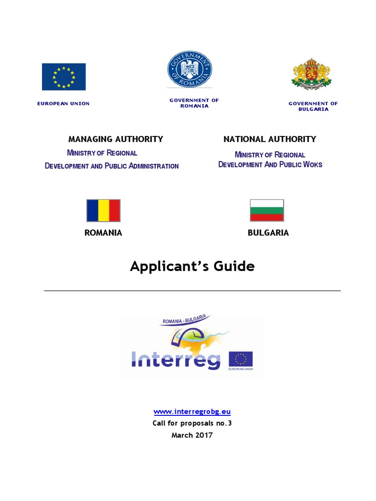 Applicant's Guide Third Call | PDF | European Union | Sustainability