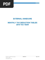 2025 Fortnightly Tax Tables | PDF | Taxes