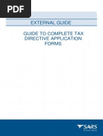 IRP3(a) & IRP3(s) Tax Directive Guide | PDF | Identity Document ...