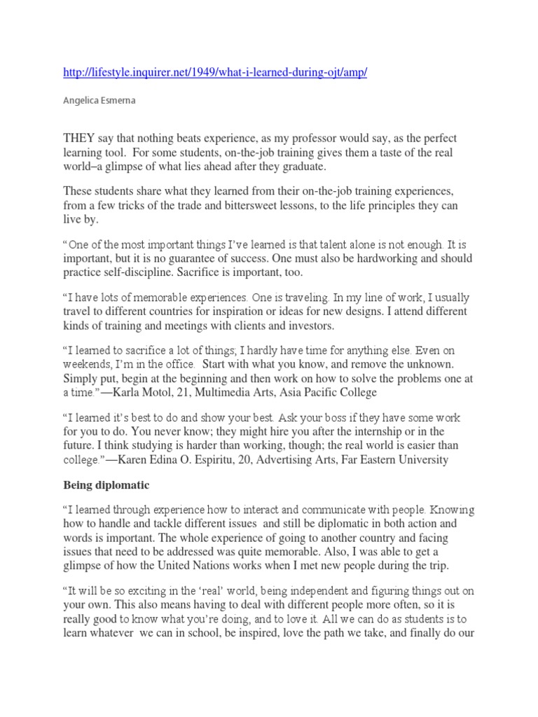 RRL | Download Free PDF | Learning Theory (Education) | Internship