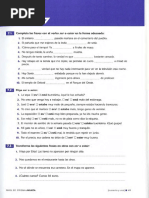 Ejercicios VI Ejercicios Con El Verbo DOLER | PDF