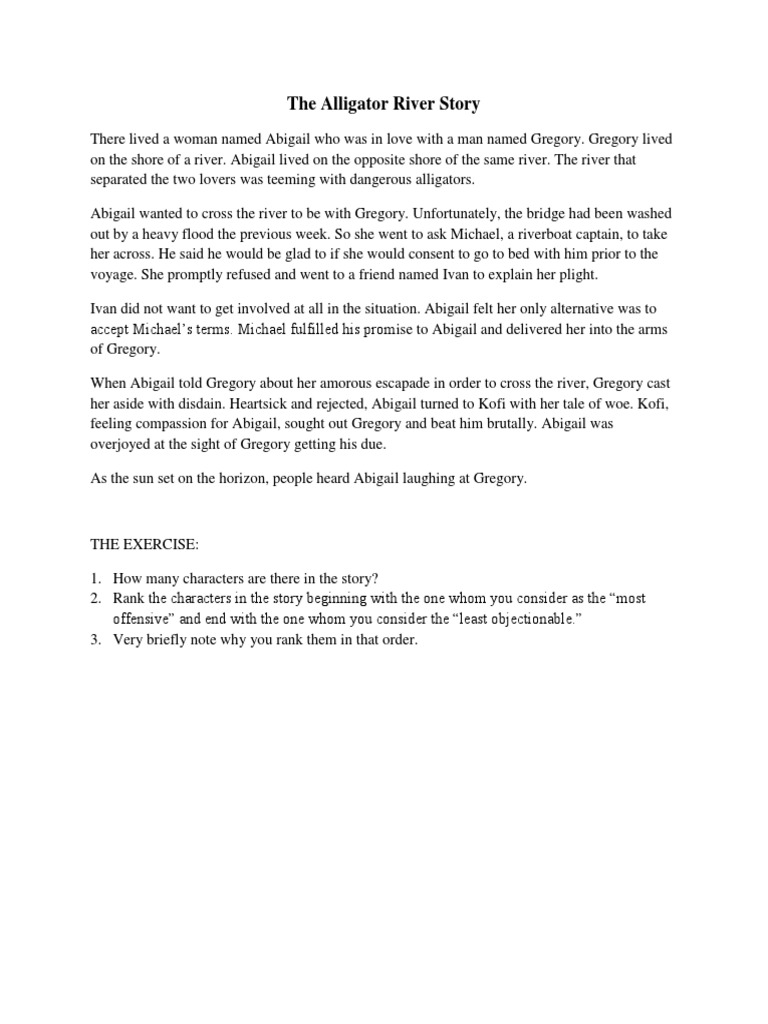 The Alligator River Story | PDF