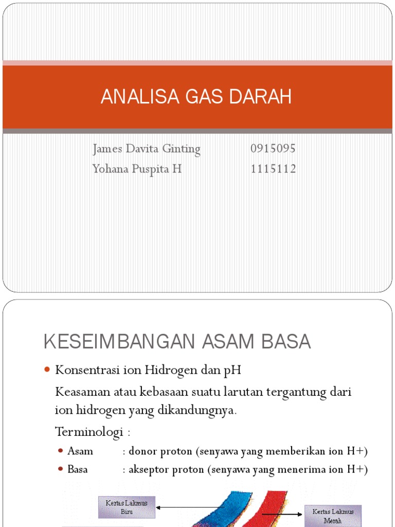 Analisa Gas Darah (Agd) | PDF