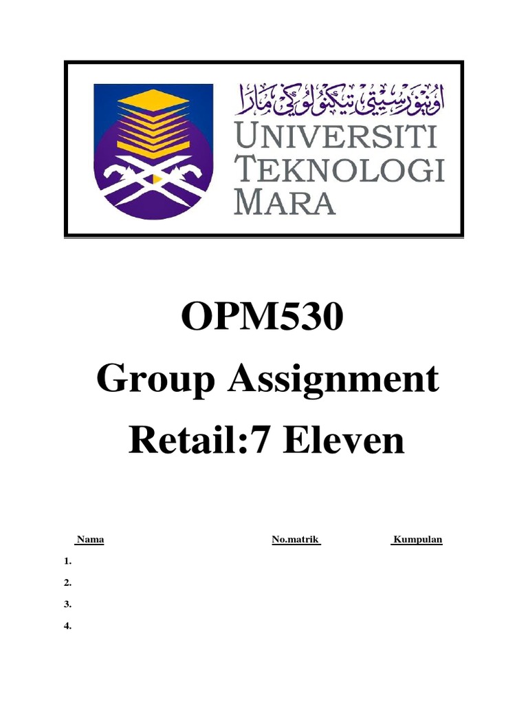OPM 7eleven | PDF | Convenience Store | Retail