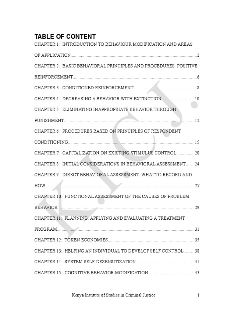 Behaviour Modification | PDF | Classical Conditioning | Reinforcement