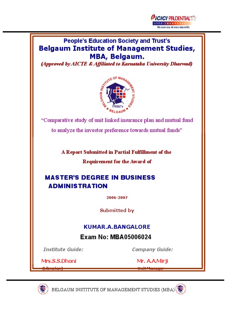 ICICI Project | PDF | Insurance | Pension