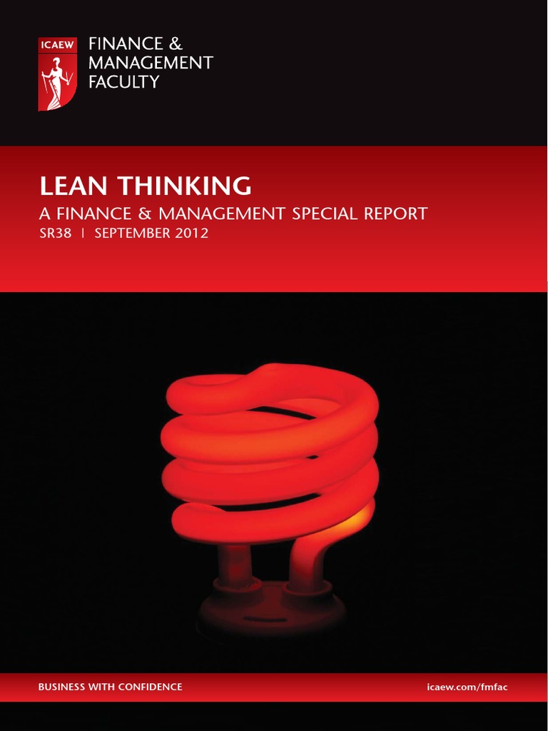 Sr38 Lean Accounting | PDF | Lean Manufacturing | Inventory