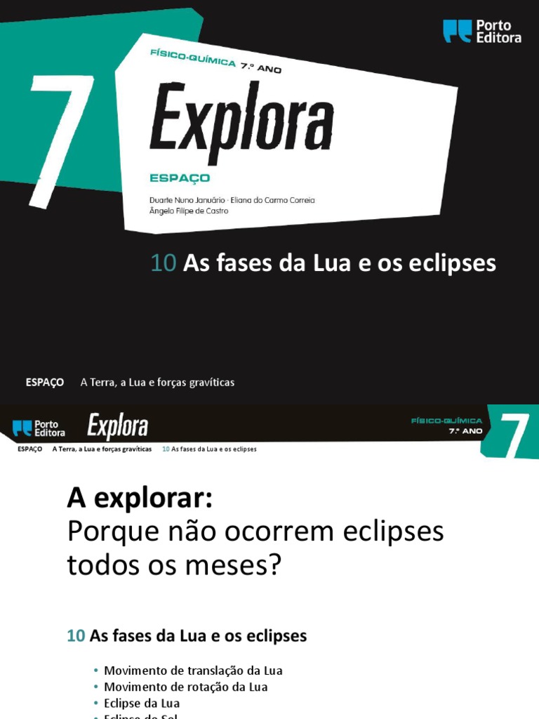 Fases Da Lua e Eclipses | PDF | Lua | Eclipse