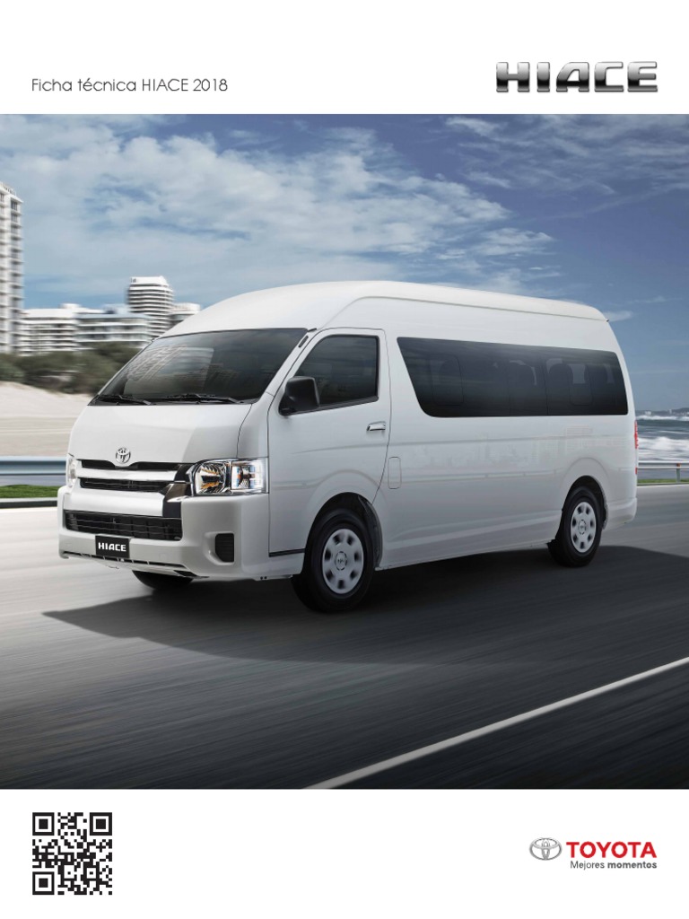 Ficha Tecnica Toyota Hiace | PDF | Eje | Suspensión (Vehículo)