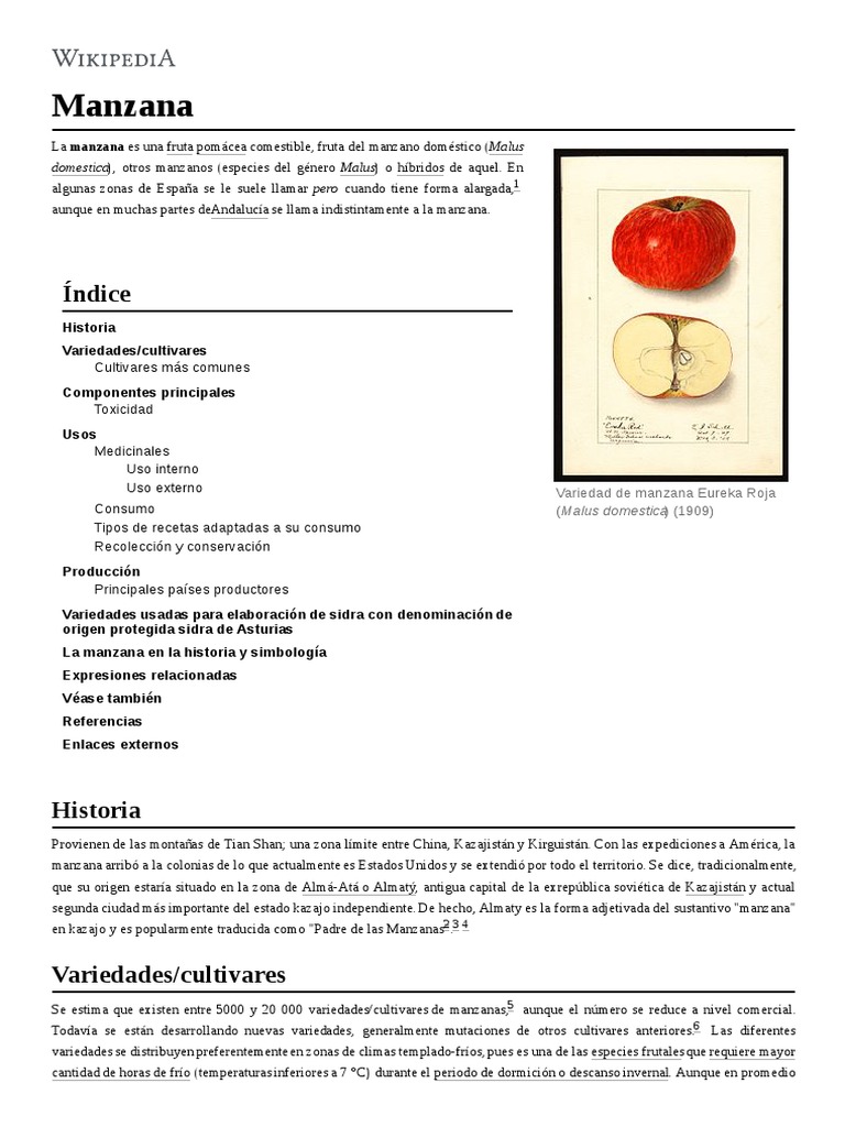 Manzana | manzana | Plantas