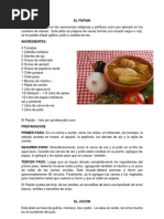 15 Comidas Típicas Xinkas | PDF | Maíz | Cocina