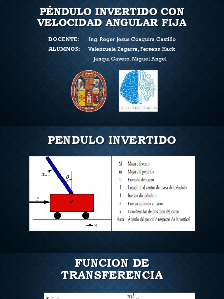 Péndulo Invertido | PDF | Enseñanza de matemática | Informática y ...
