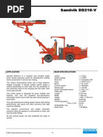 Dd422i Specification Sheet English | PDF | Drilling | Drill