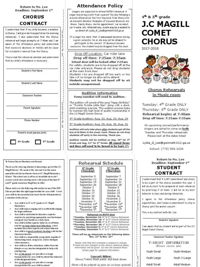 Chorushandbook | PDF | Choir | Teachers