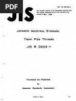 Jis B0203 1982 | PDF