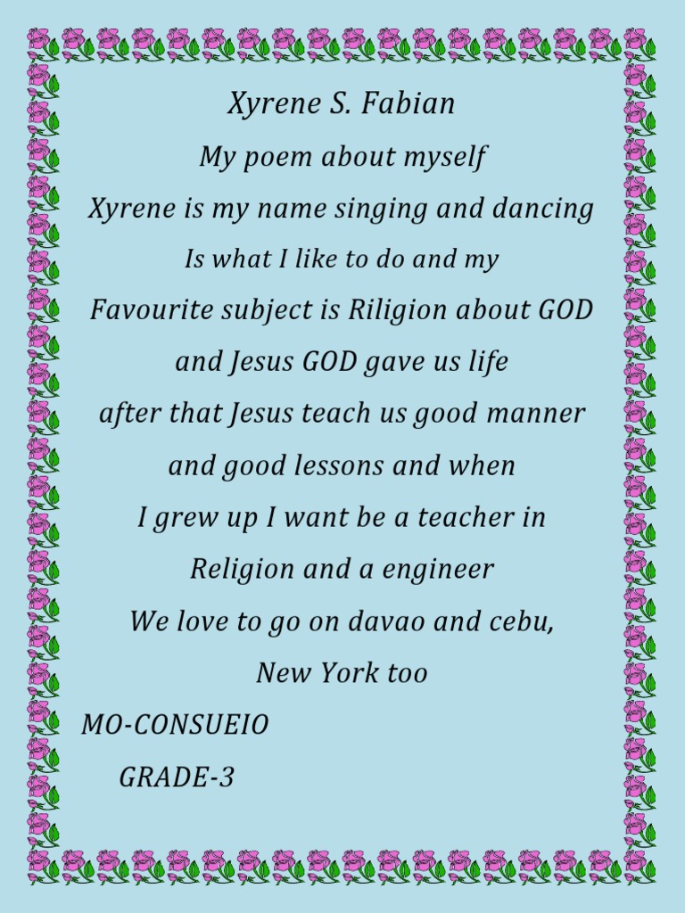 Xyrene Fabian Mo Consuelo | PDF