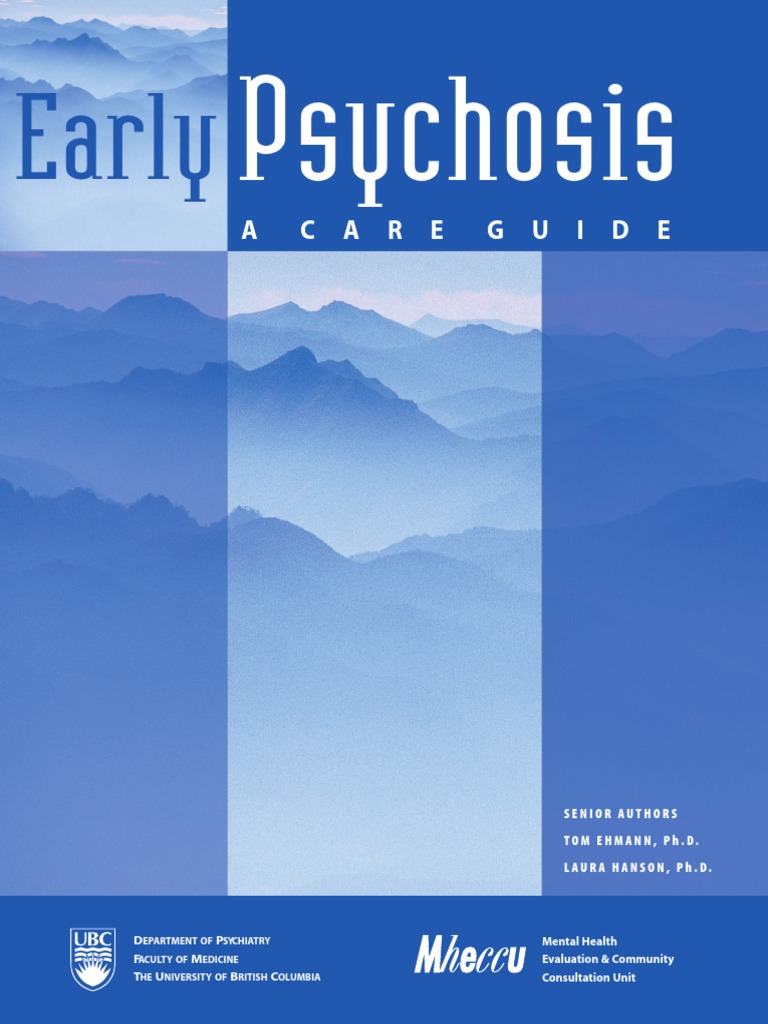 Early Psychosis | PDF | Psychosis | Schizophrenia