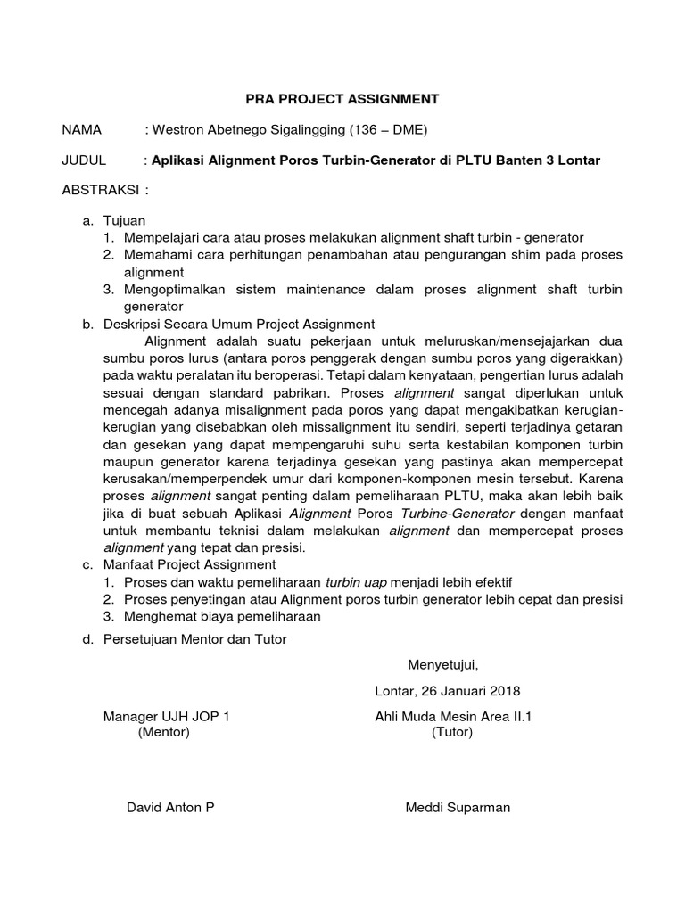 Pra Project Assignment | PDF