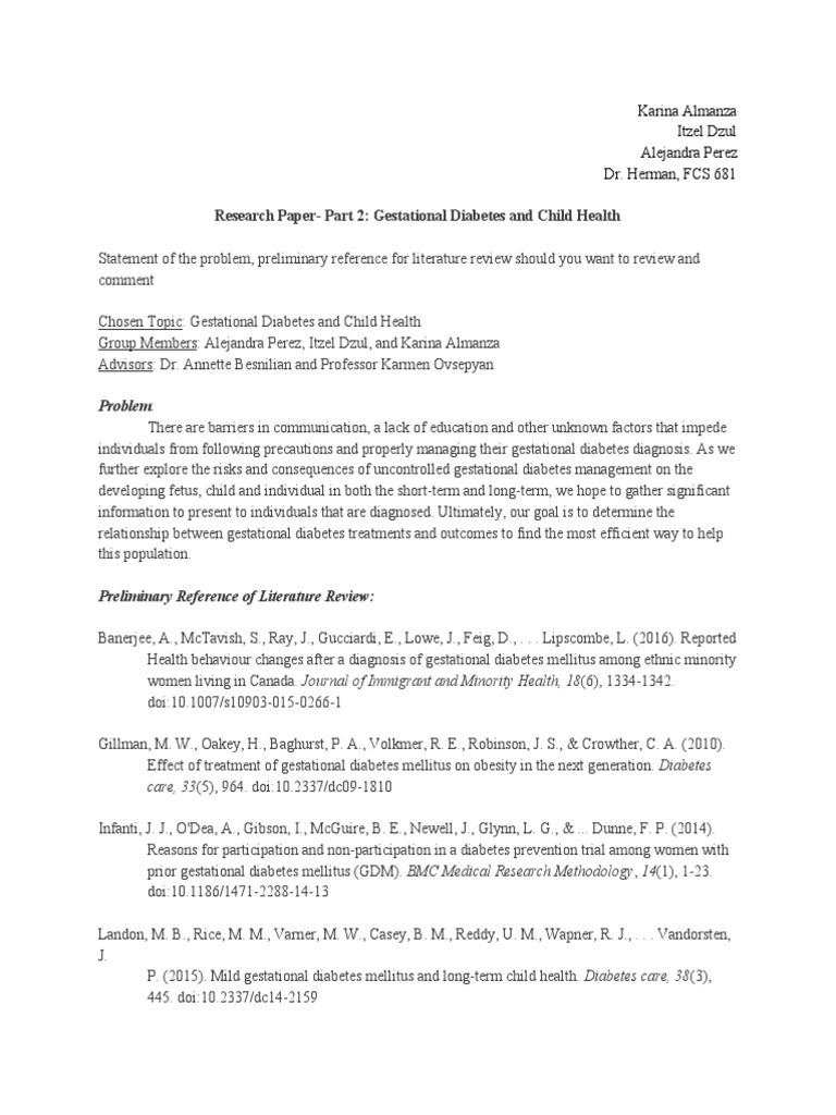 Part 2 Research Paper | PDF